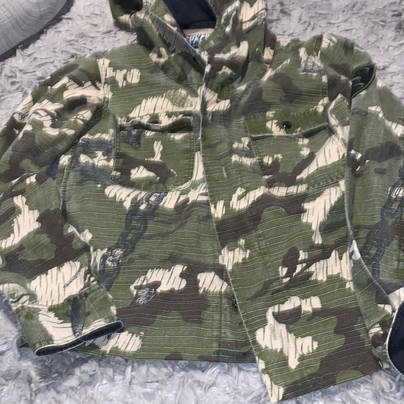 outer space | Jackets & Coats | Jesus And Fish Outer Space Army Jacket ...